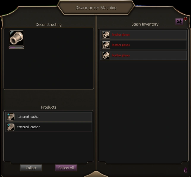 Deconstructor Interface - Official Stash Wiki