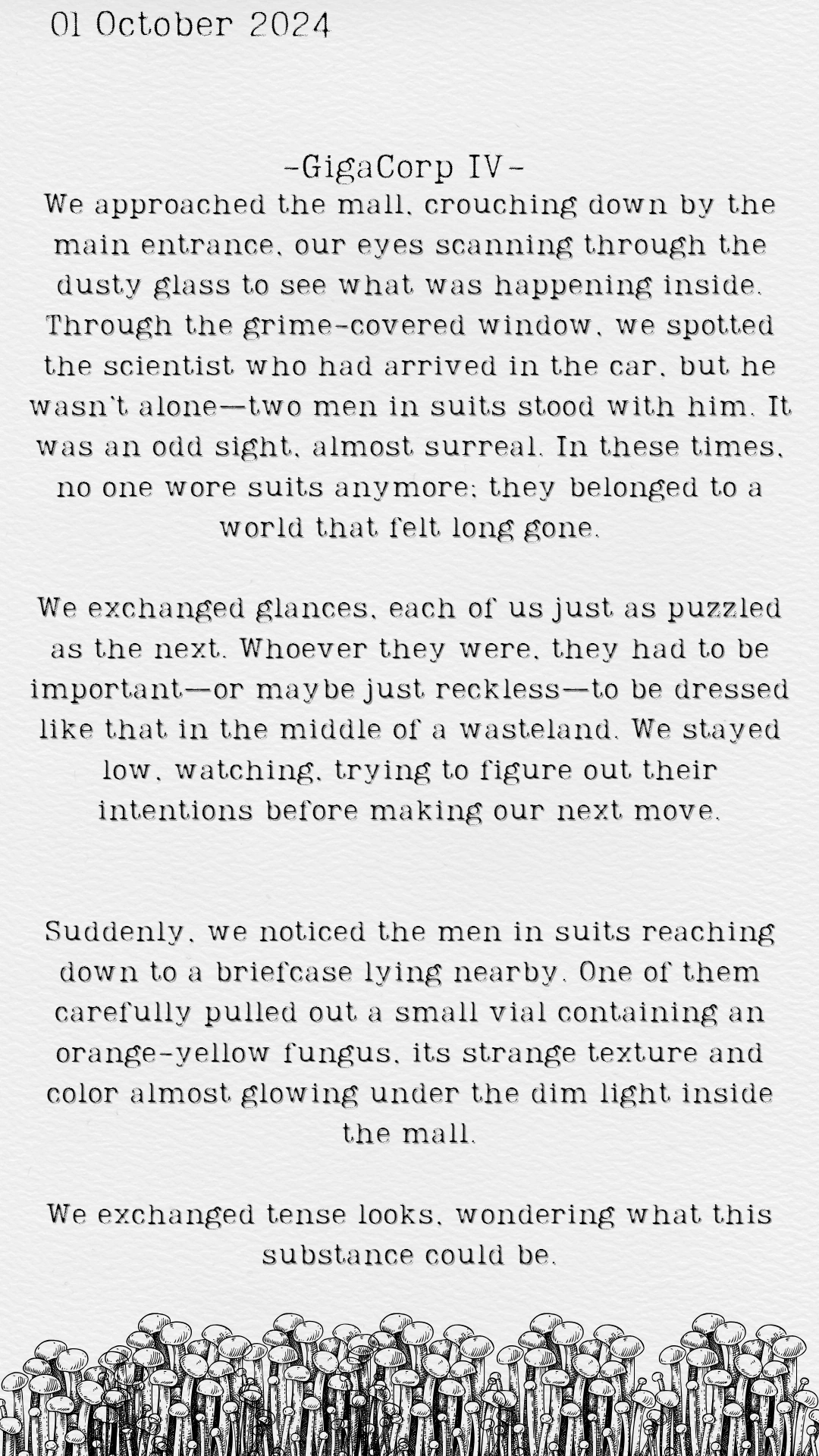 Chef's Diary - GigaCorp IV | Archivists for State of Survival Wiki | Fandom