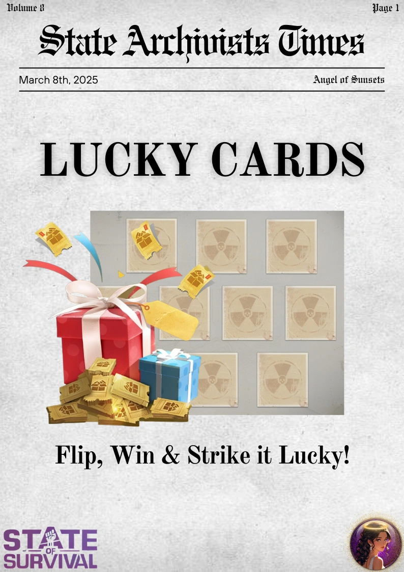 Lucky Cards - Flip, Win & Strike it Lucky | Archivists for State of ...