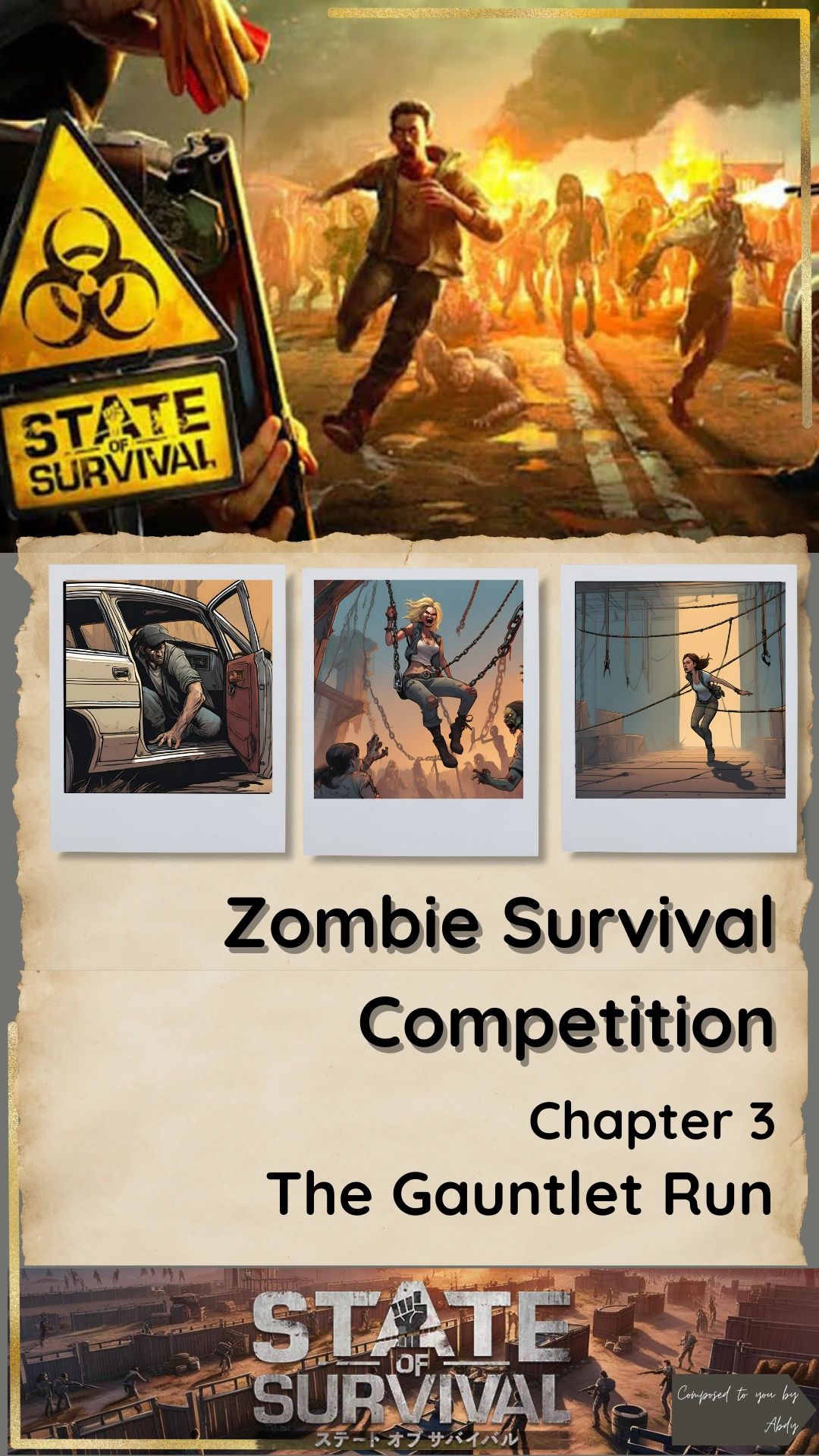 Zombie Survival Competition. Chapter 3 | Archivists for State of ...