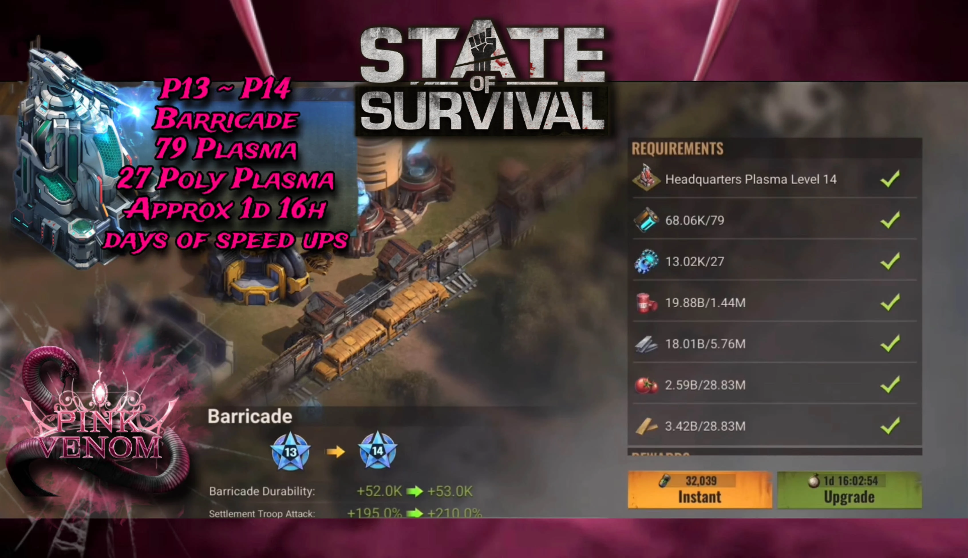 Ancillary Buildings P13-P14 | Archivists for State of Survival Wiki | Fandom