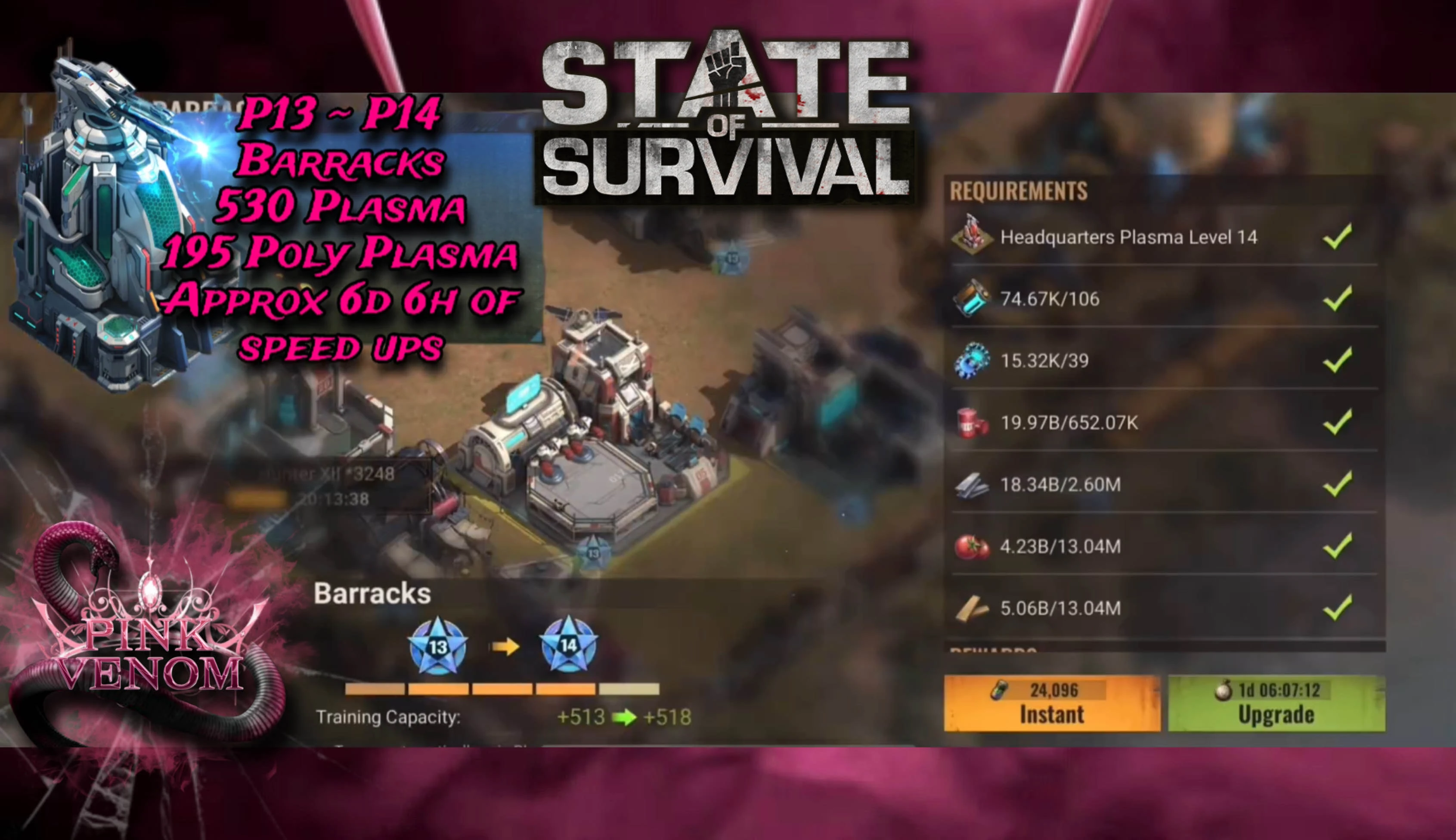 Main Buildings P13-P14 | Archivists for State of Survival Wiki | Fandom