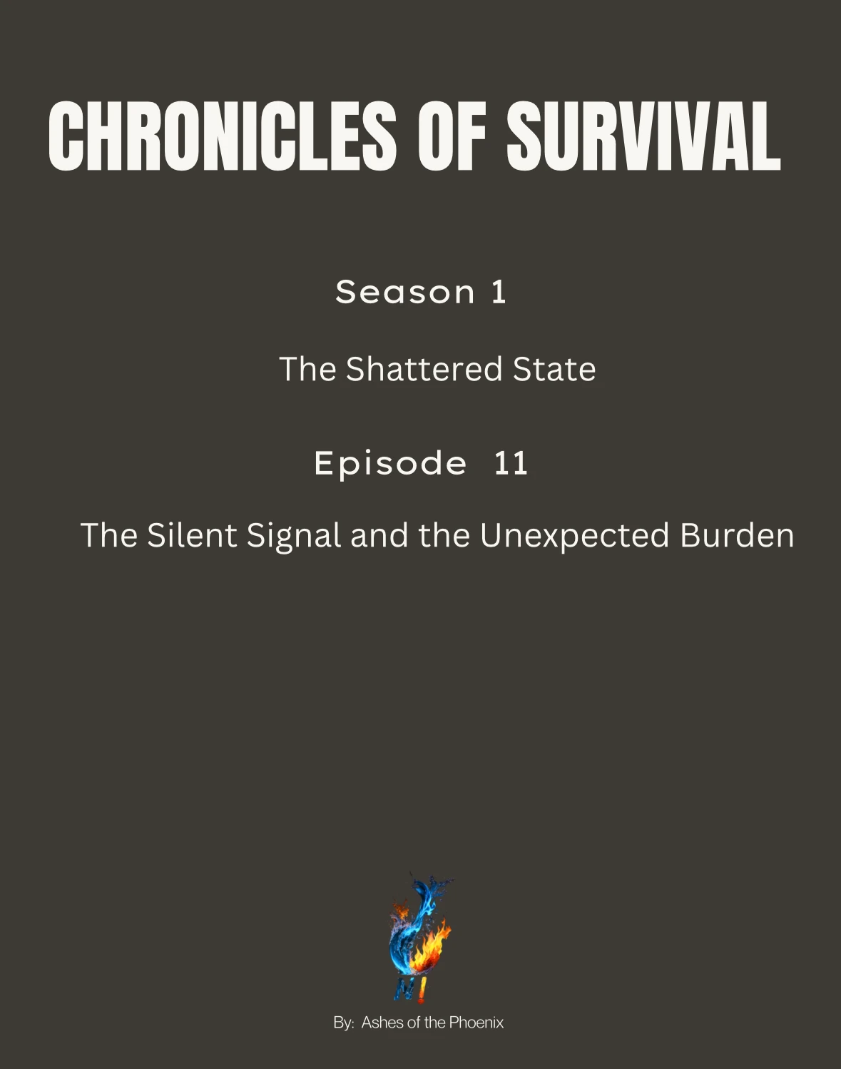 Season 1: The shattered state, Episode 11: The Silent Signal and the ...