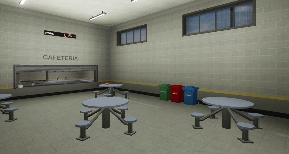 Minimum/Medium Security Cafeteria | Valley Prison RolePlay Wiki | Fandom