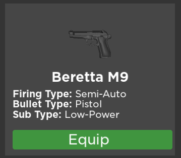 Firearms (List) | Valley Prison RolePlay Wiki | Fandom