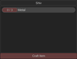 Shiv | Valley Prison RolePlay Wiki | Fandom
