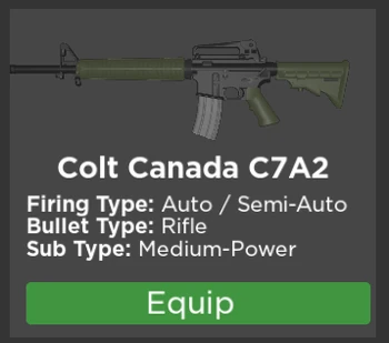 Colt Canada C7A2 | Valley Prison RolePlay Wiki | Fandom