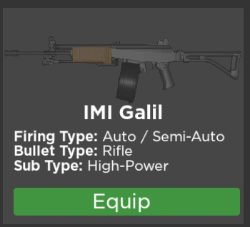 IMI Galil | Valley Prison RolePlay Wiki | Fandom