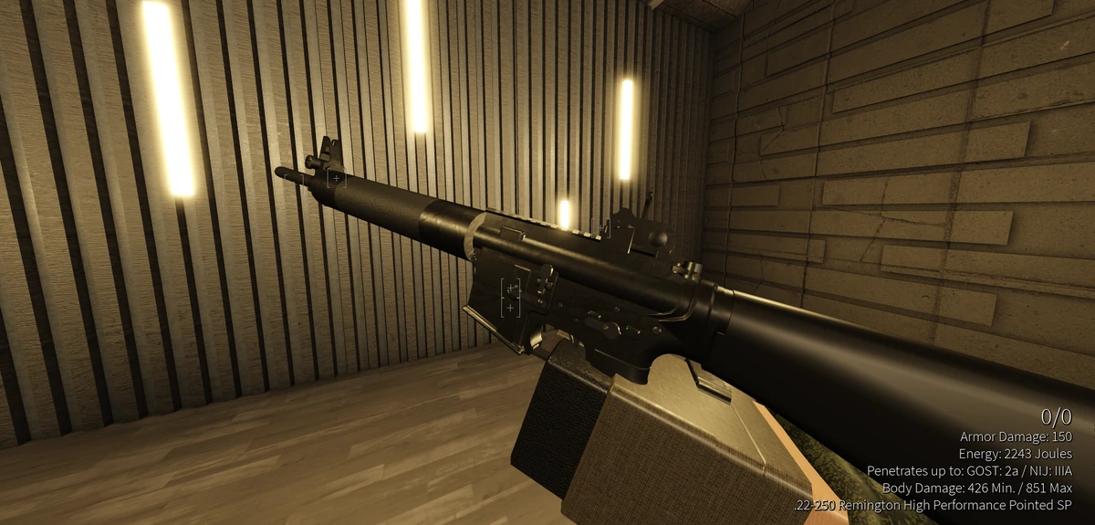 Olympic Arms UMAR .22-250 Remington Semi-Automatic Rifle | State of ...