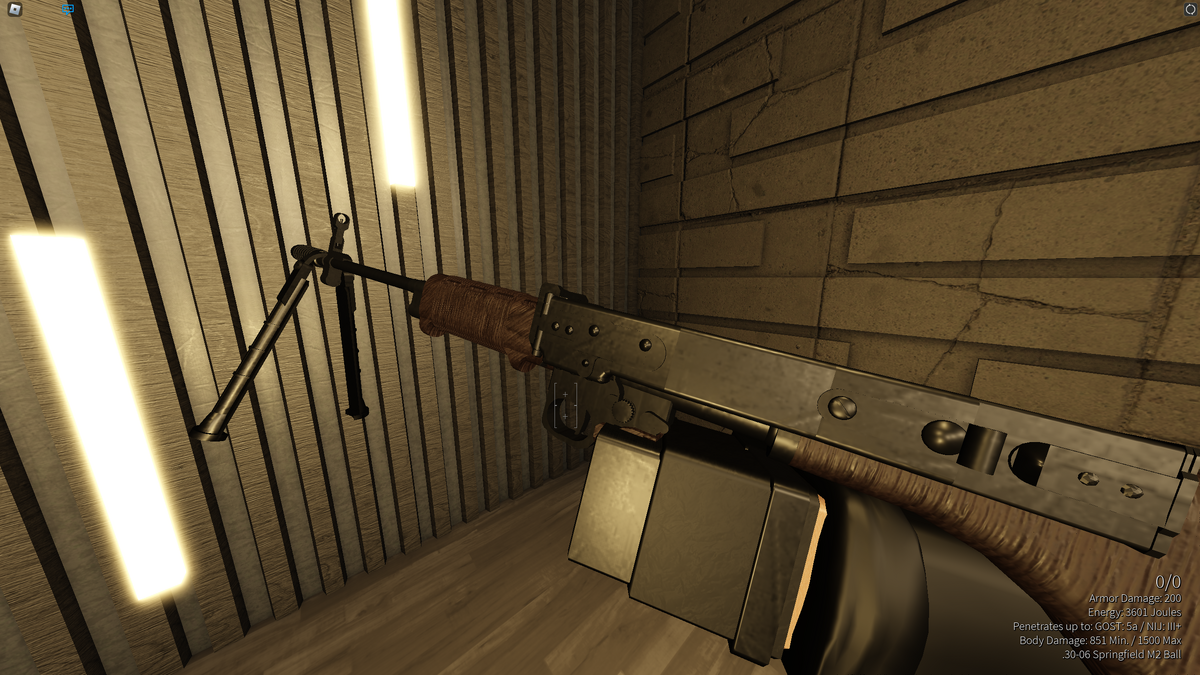 Bridge Tool And Die Works Experimental T 44 Belt Fed Light Machine Gun