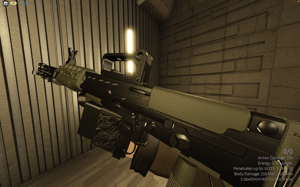 RSAF Enfield L86A1 SA-80 Light Support Weapon | State of Anarchy Roblox ...