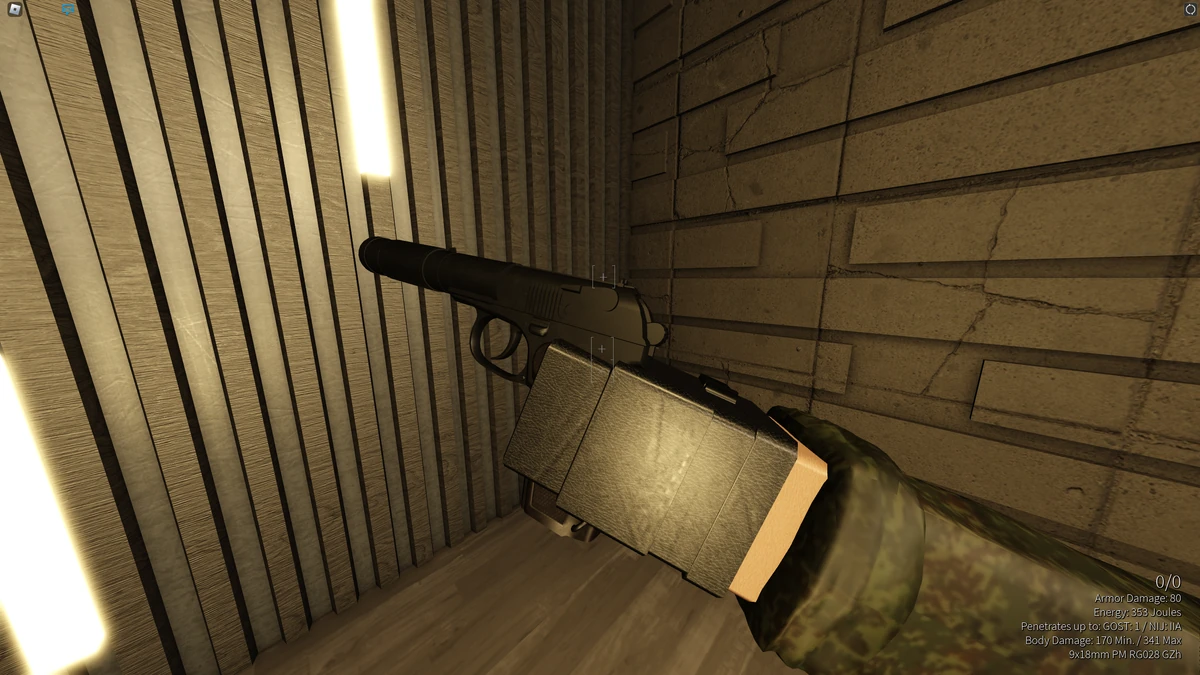 Izhevsk Mechanical Plant Makarov PB 6P9 Pistol | State of Anarchy Roblox Wiki | Fandom