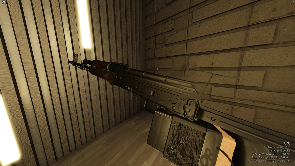 Izhmash AKMSN Assault Rifle | State of Anarchy Roblox Wiki | Fandom