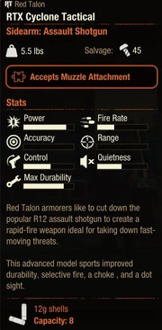 RTX Cyclone Tactical | State of Decay 2 Wiki | Fandom