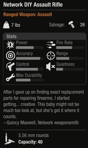 Network DIY Assault Rifle | State of Decay 2 Wiki | Fandom