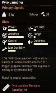 Pyro Launcher | State of Decay 2 Wiki | Fandom