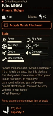 Police M590A1 | State of Decay 2 Wiki | Fandom