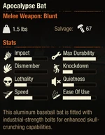 Apocalypse Bat | State of Decay 2 Wiki | Fandom