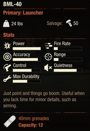 BML-40 | State of Decay 2 Wiki | Fandom