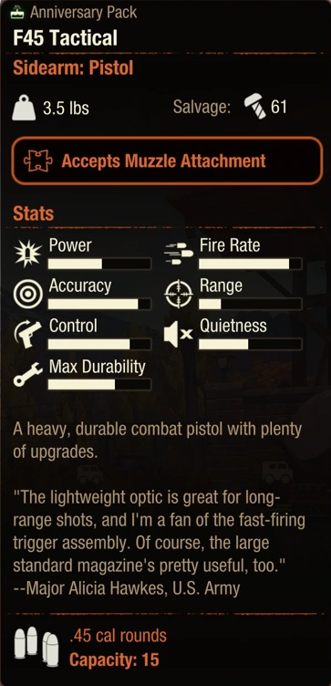 F45 Tactical | State of Decay 2 Wiki | Fandom