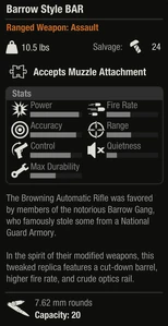 Barrow Style BAR | State of Decay 2 Wiki | Fandom