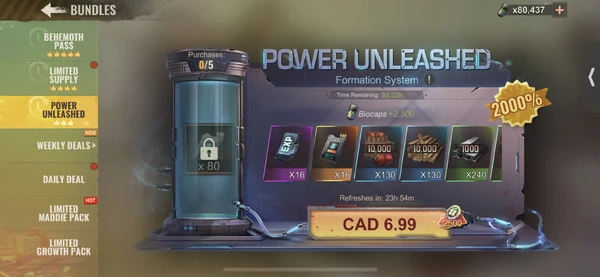 Power Unleashed - Formation System | State of Survival Wiki | Fandom