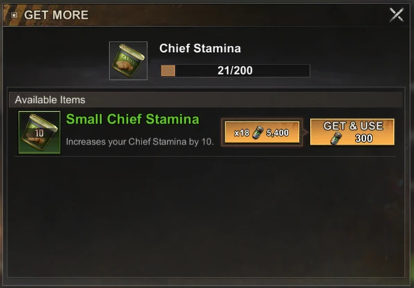 Stamina | State of Survival Wiki | Fandom