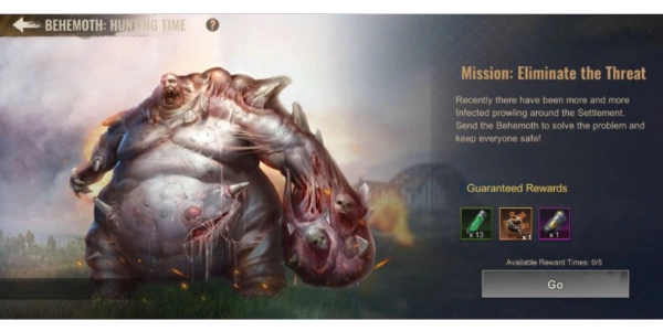 Behemoth MK II - Mission: Hunting Time | State of Survival Wiki | Fandom