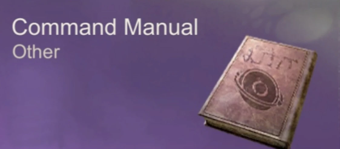 Official Guide: Where to Get Command Manuals and Service Badges ...