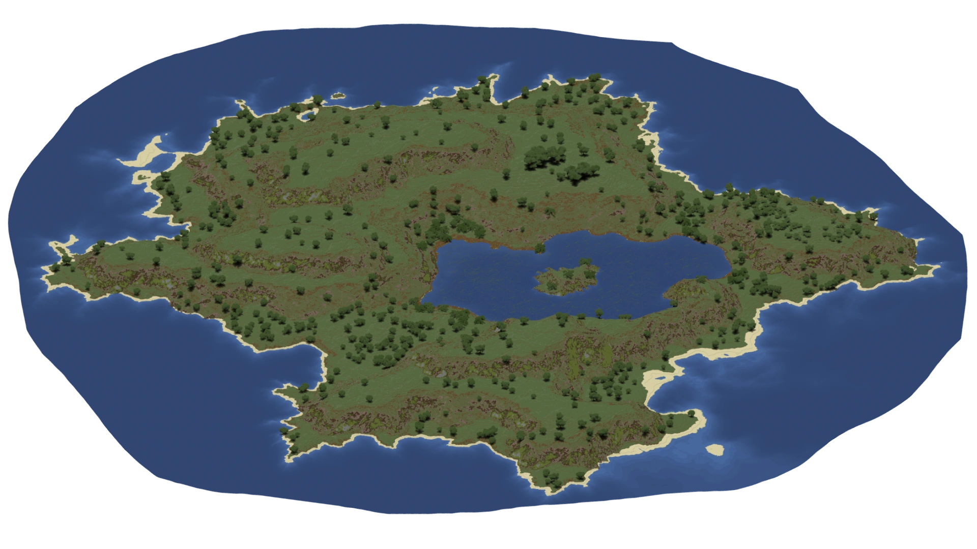 Minecraft Large Plains Biome Seed