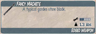 Fancy Machete | State of Decay Wiki | Fandom