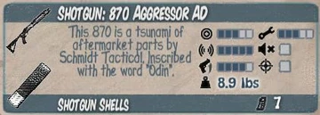 870 Aggressor AD | State of Decay Wiki | Fandom