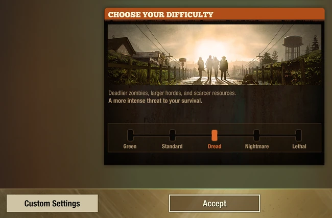Difficulty recommended settings | State of decay 2 Wiki | Fandom