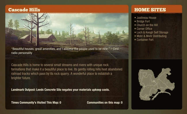 Cascade Hills | State of decay 2 Wiki | Fandom