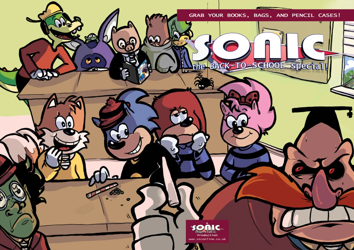 Sonic the Back-to-School Special | Sonic the Comic Wiki | Fandom