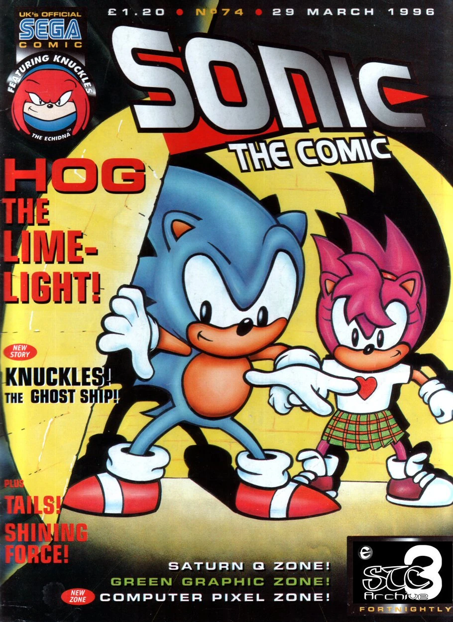 Issue 74 | Sonic the Comic Wiki | Fandom