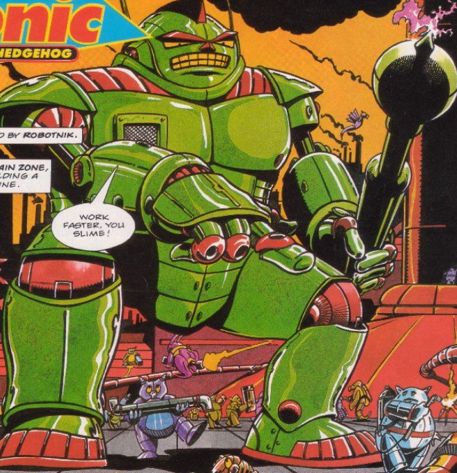 Terra-Droid | Sonic the Comic Wiki | Fandom