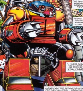 Robotnik Mecha | Sonic the Comic Wiki | Fandom