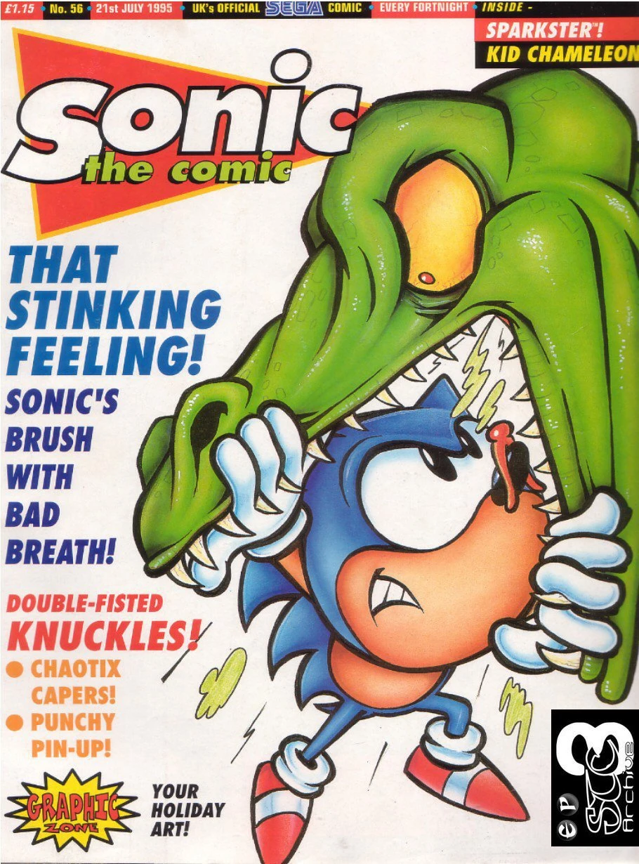 Issue 56 | Sonic the Comic Wiki | Fandom