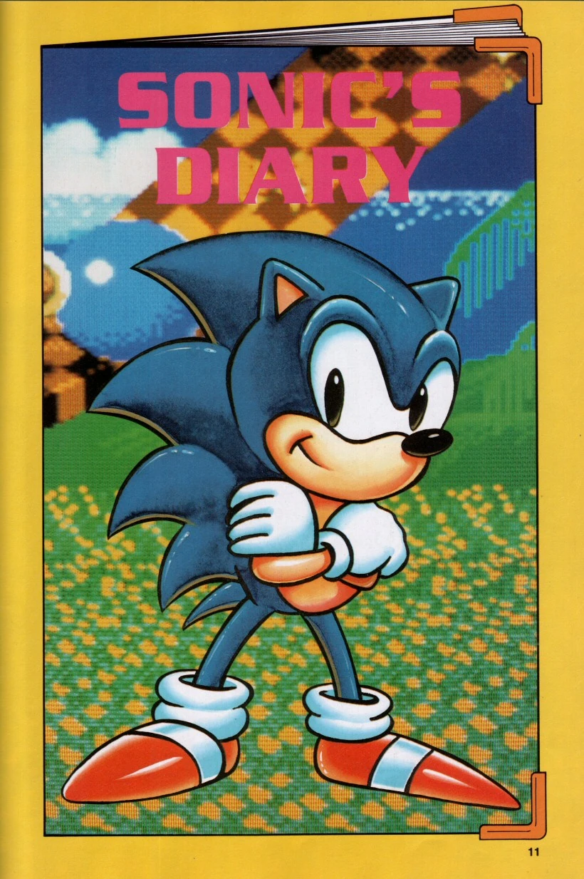 Sonic's Diary | Sonic the Comic Wiki | Fandom