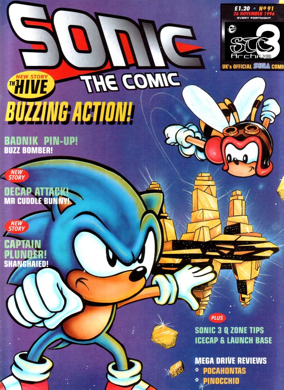 Issue 91 | Sonic the Comic Wiki | Fandom