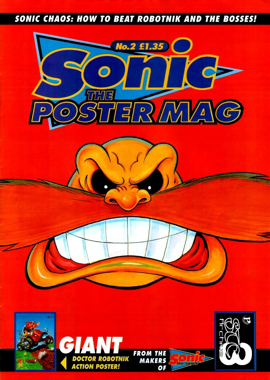 Sonic the Poster Mag 2 | Sonic the Comic Wiki | Fandom