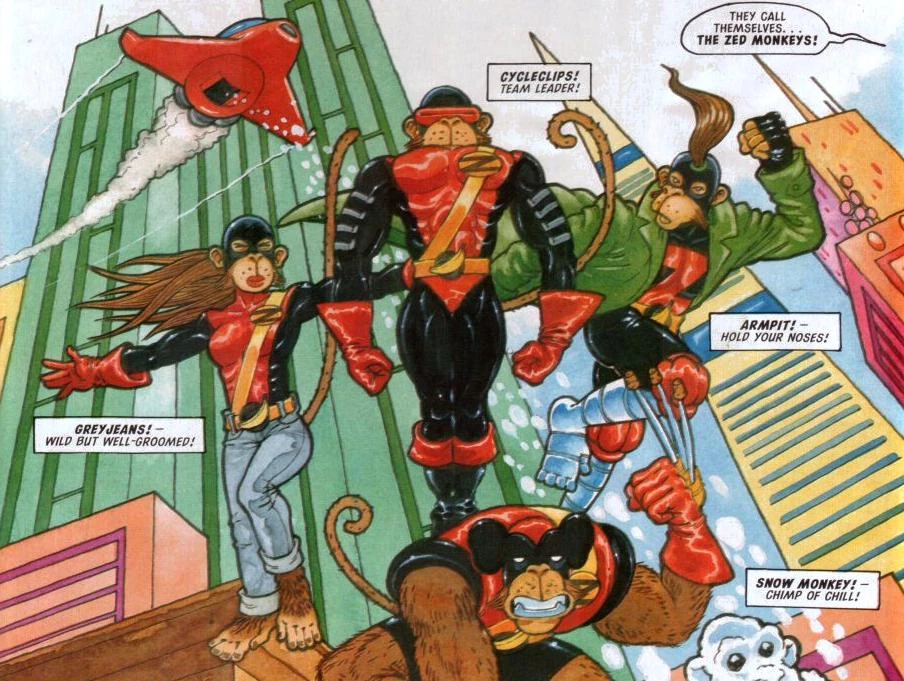 The Zed Monkeys | Sonic the Comic Wiki | Fandom