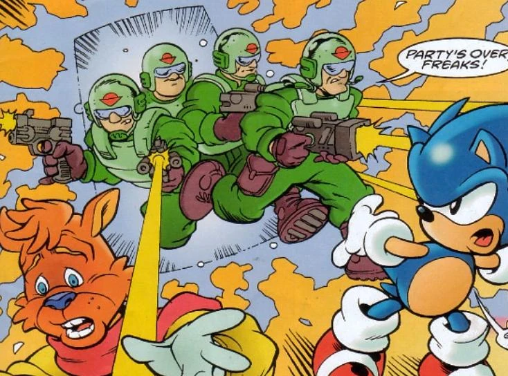 Earth Attacks | Sonic the Comic Wiki | Fandom