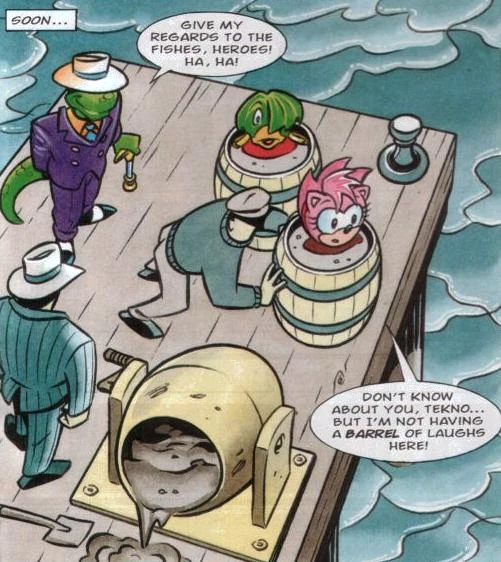 Gangster Trap | Sonic the Comic Wiki | Fandom