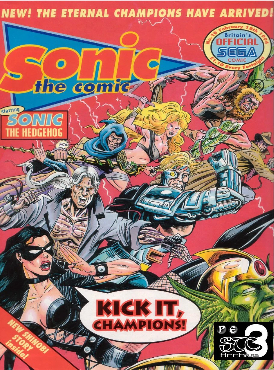 Issue 19 | Sonic the Comic Wiki | Fandom