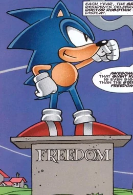 Statue of Freedom | Sonic the Comic Wiki | Fandom