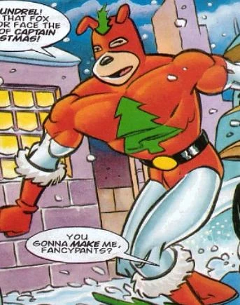 Captain Christmas | Sonic the Comic Wiki | Fandom