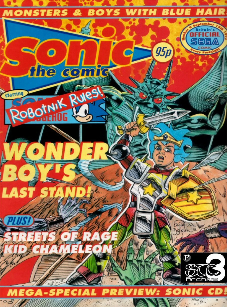 Issue 9 | Sonic the Comic Wiki | Fandom