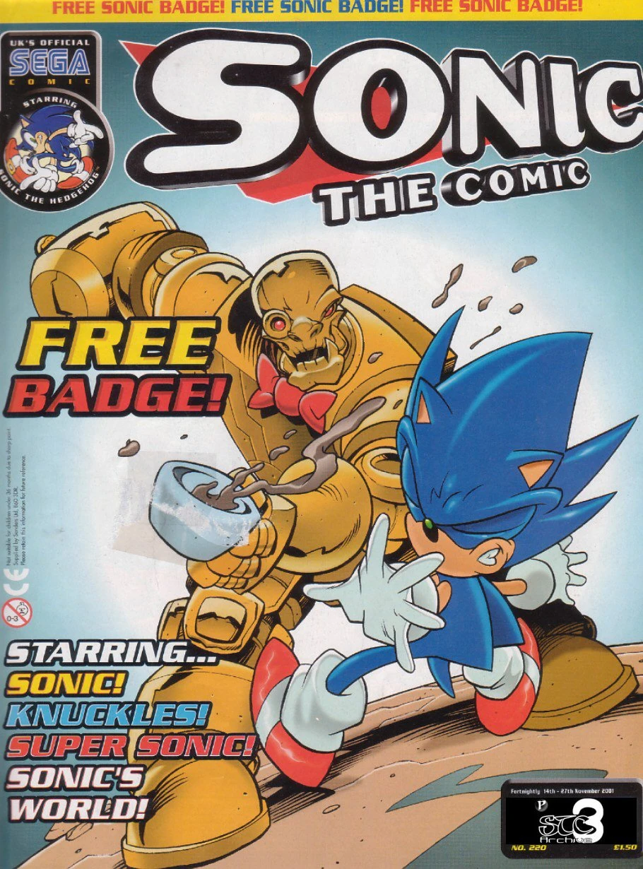 Issue 220 | Sonic the Comic Wiki | Fandom